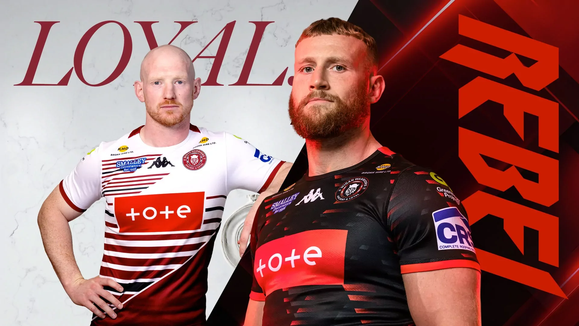 Wigan Warriors Announce Loyal And Rebel 2026 Kits - LiveTrendingNews